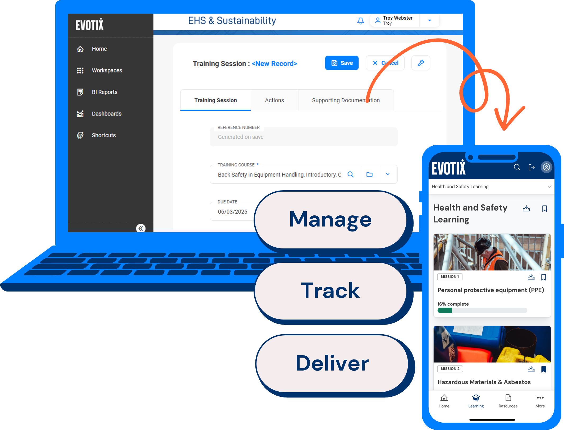 EHS Training & Competency Management | Evotix